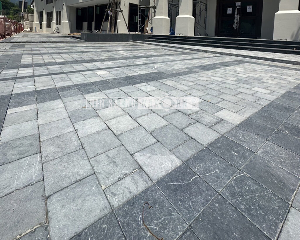 Bluestone Tumbled Driveway - Hin Saeng Nakorn Co., Ltd